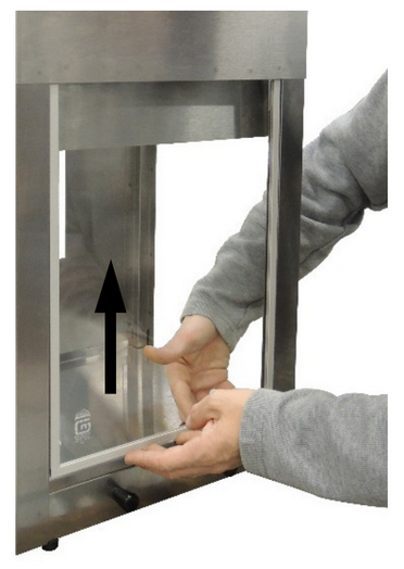 Fixing Broken Glass on 2600 Super Pop Max 16oz Popcorn Machine